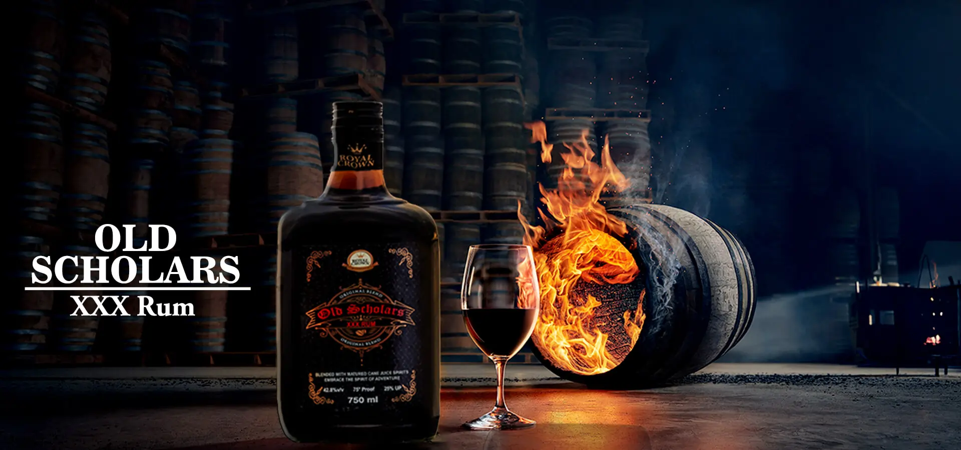 Old Scholars Rum | The Royal Crown Beverages Wine & Beer